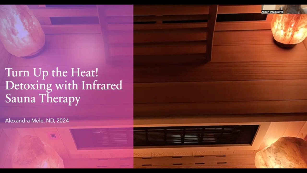 Turn Up The Heat! Detoxing With Infrared Sauna - YouTube