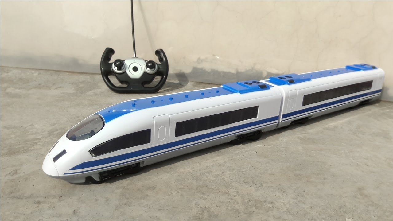 RC Bullet Train Unboxing and Testing | Toy Video For Kids | Bullet ...