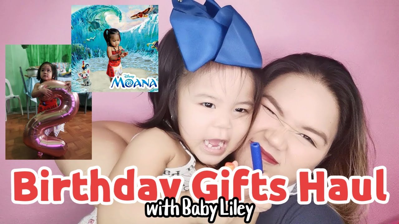 Mga Regalong Natanggap Ni Liley Nung Birthday Nya | Nicole Valerie Ann ...