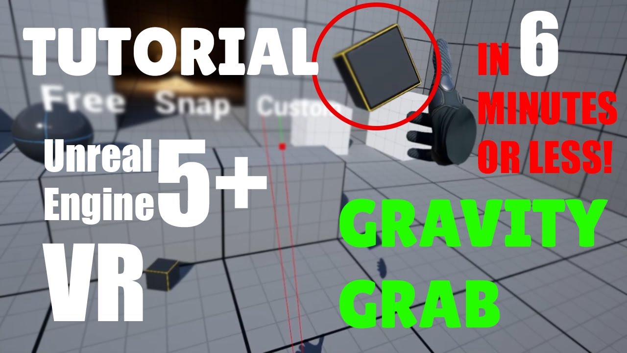 How To Create The "Gravity Grab" In Unreal Engine 5 VR In Less Than 6 ...