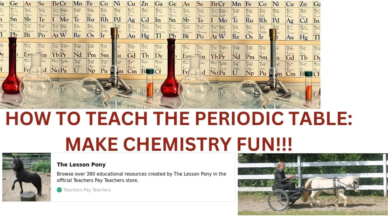 How to teach the Periodic Table of Elements Make Chemistry Fun by TPT ...