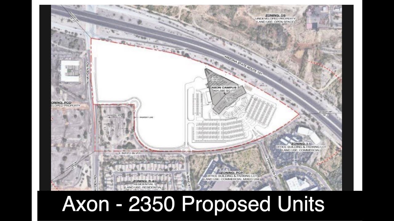 Axon proposal for 2350 New Apartments South of the 101 Freeway and East ...