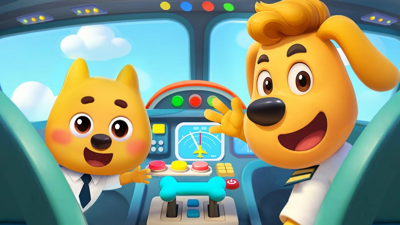 Dodo's Airplane Flying Adventure | Fun Story | Kids Cartoon | Sheriff ...