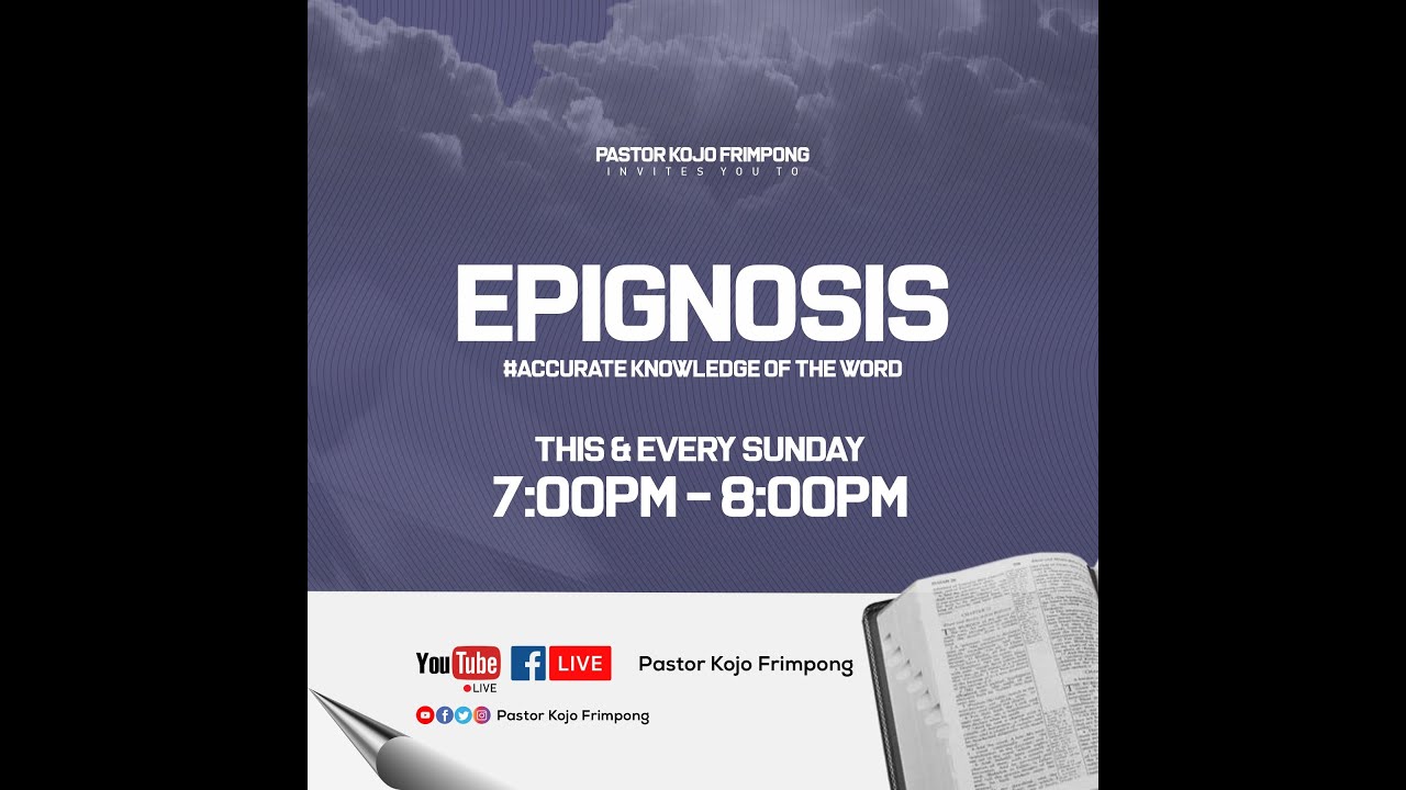 Epignosis (Bible Study) | April 18, 2021 - YouTube
