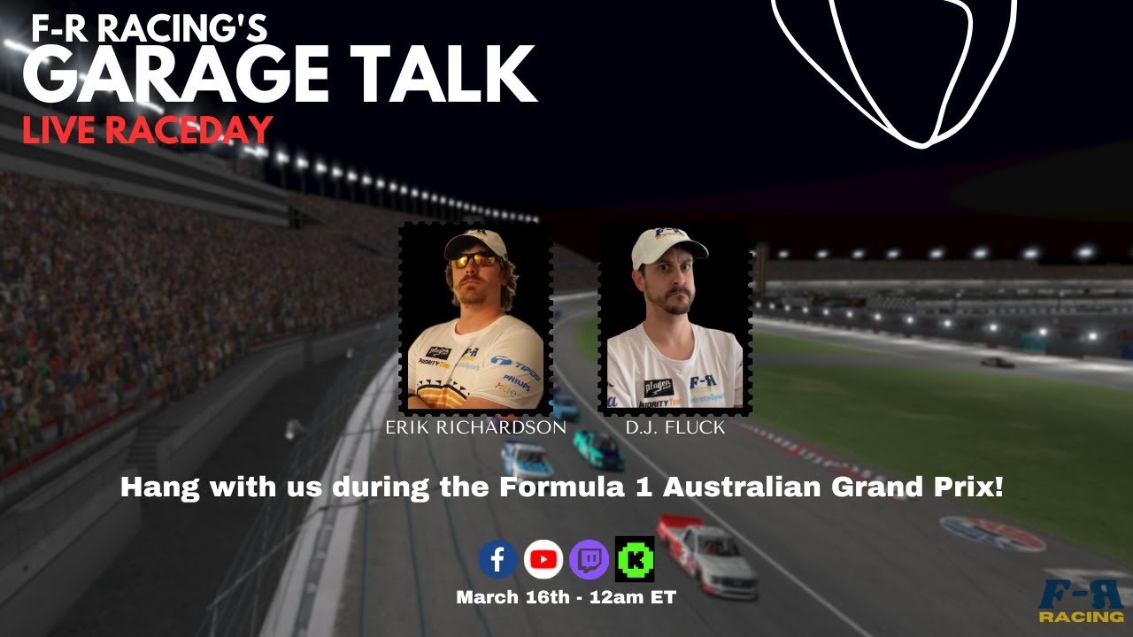 Garage Talk LIVE Raceday - F1 Australian Grand Prix Watch Along - YouTube
