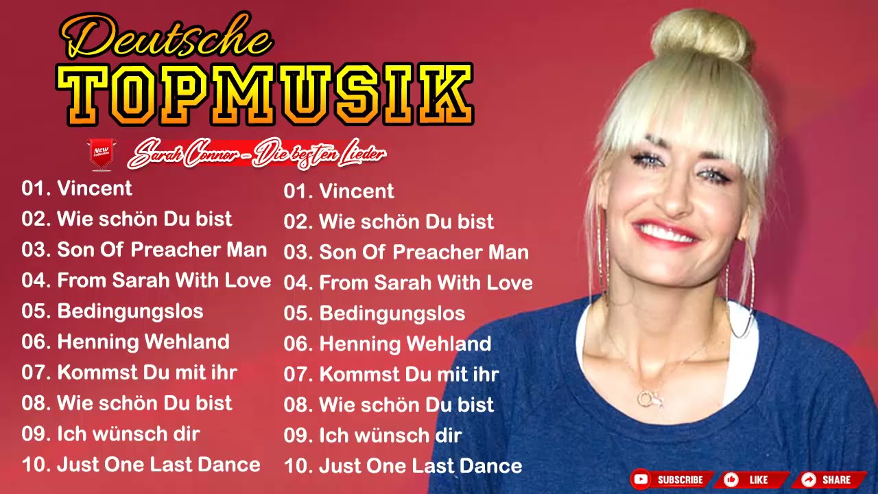 Sarah Connor Best Songs - Sarah Connor Greatest Hits Full Album 2021 ...