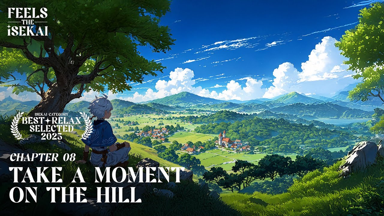 🎧 take a moment on the hill 🍃🏞️ - Isekai Anime Relaxing Music | Wind ...