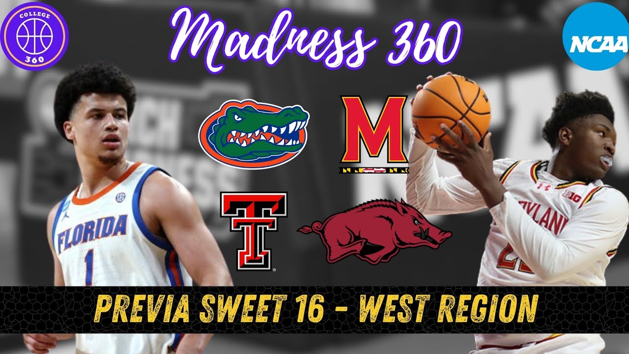 Madness 360 - March Madness: Previa Sweet 16 - West Region - YouTube