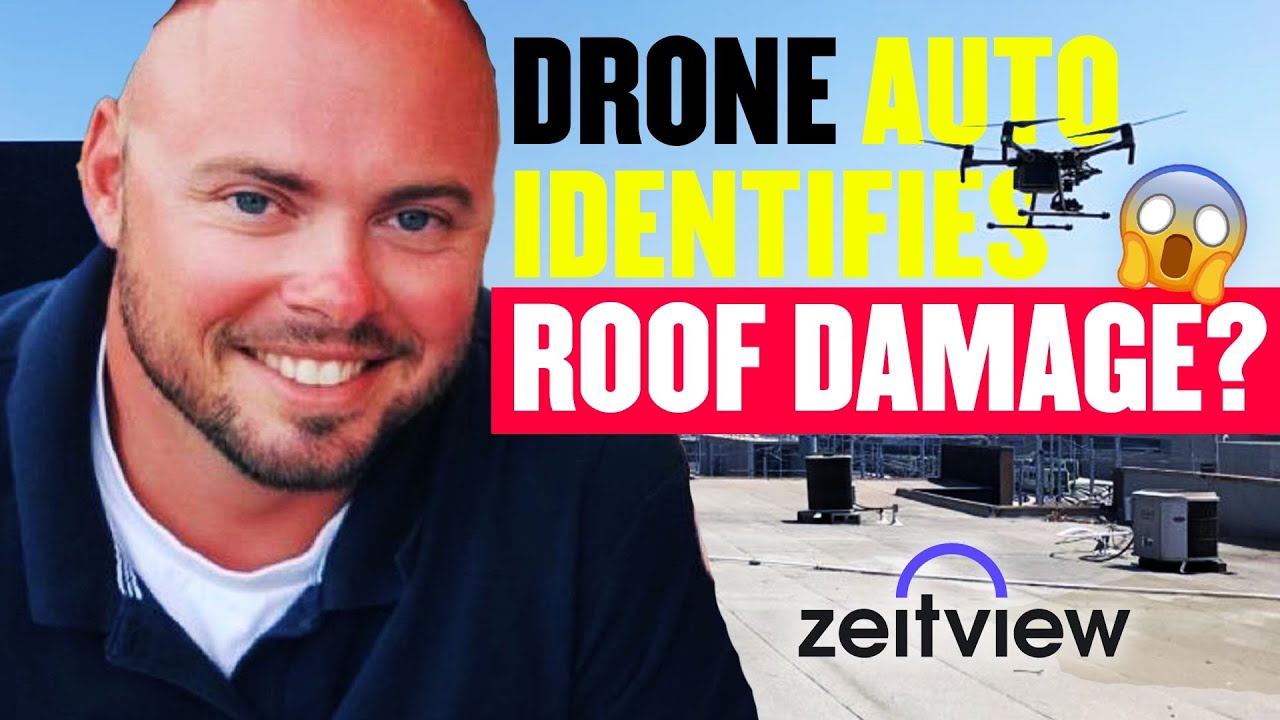 Drone Roof Inspections Self-Identifies Damage: Zeitview - YouTube