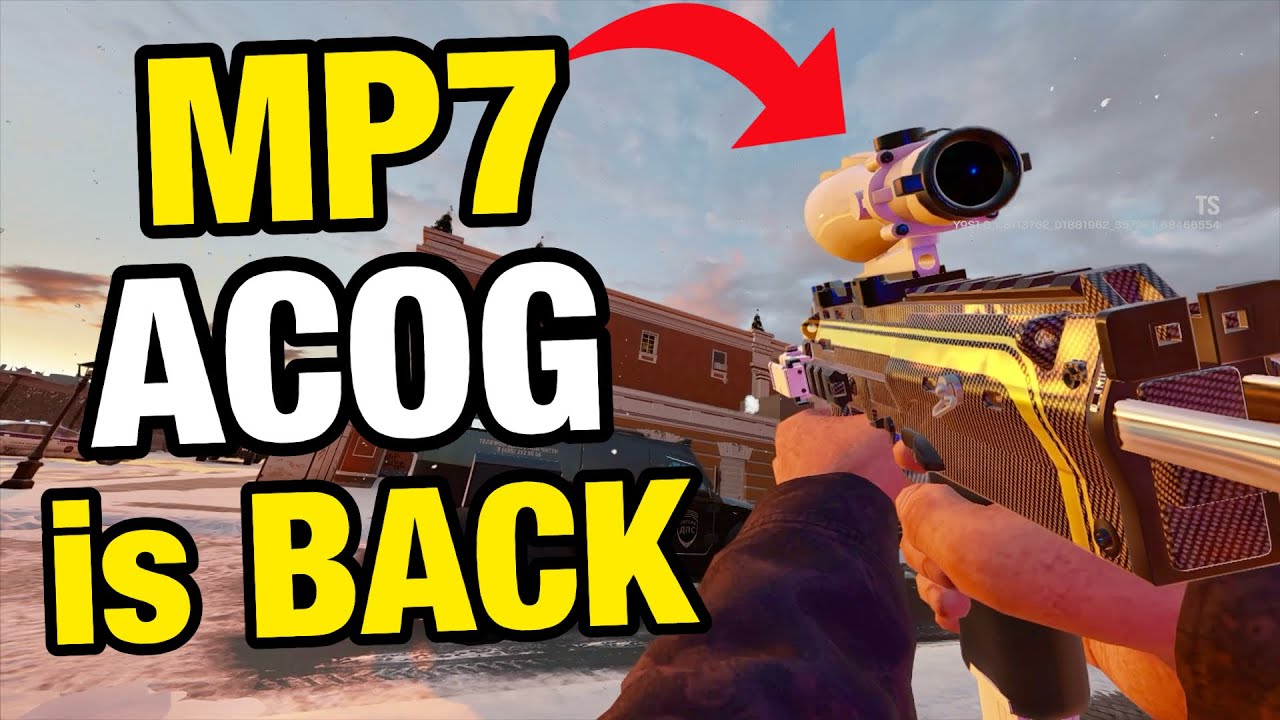 MP7 ACOG is kinda nuts... - YouTube