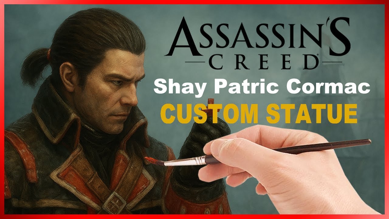 Assassin's Creed Rogue Shay Patric Cormac Sculpture Review - YouTube