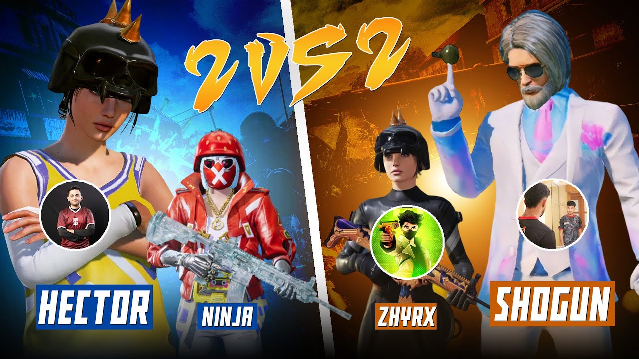 TEAM HECTOR VS SHOGUN 🔥 | 2vs2 TOURNAMENT | @Hectorgaming0890 ...