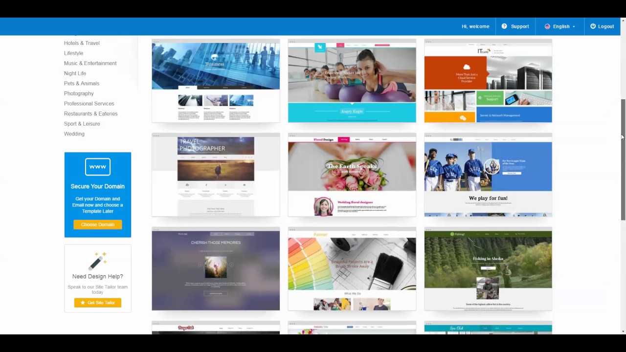 Selecting a Template - YouTube