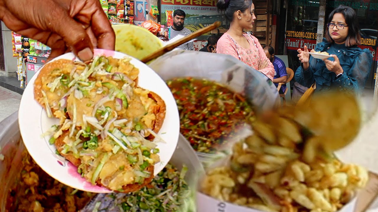 Jhal muri street food | Clean jhal muri and clean bhelpuri chaat maker ...