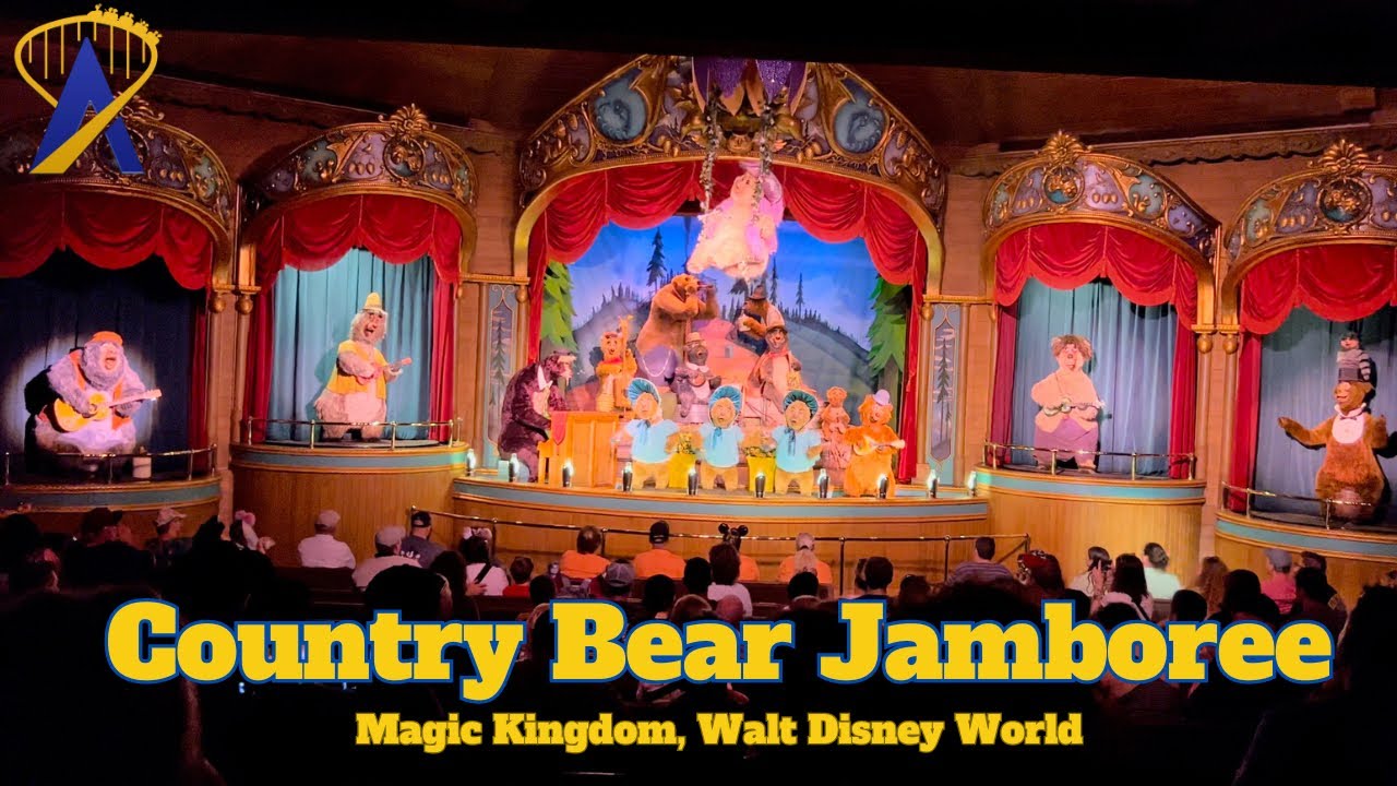Country Bear Jamboree at The Magic Kingdom, Walt Disney World - YouTube