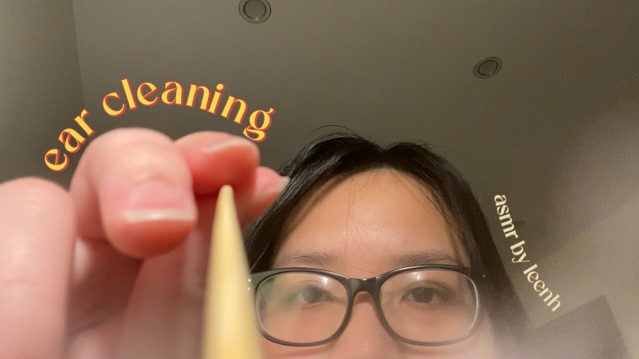 asmr ear cleaning session (right ear) - YouTube
