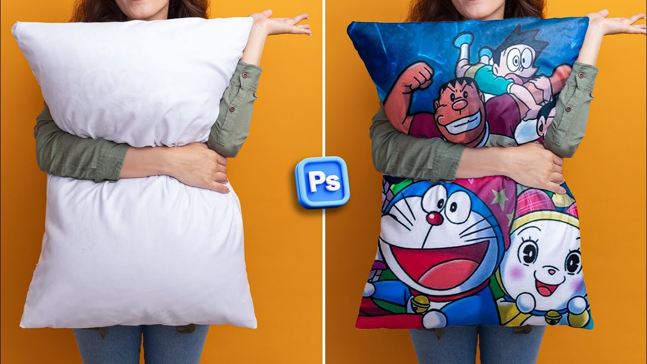 Pillow Model Design: Realistic Techniques in Photoshop - YouTube