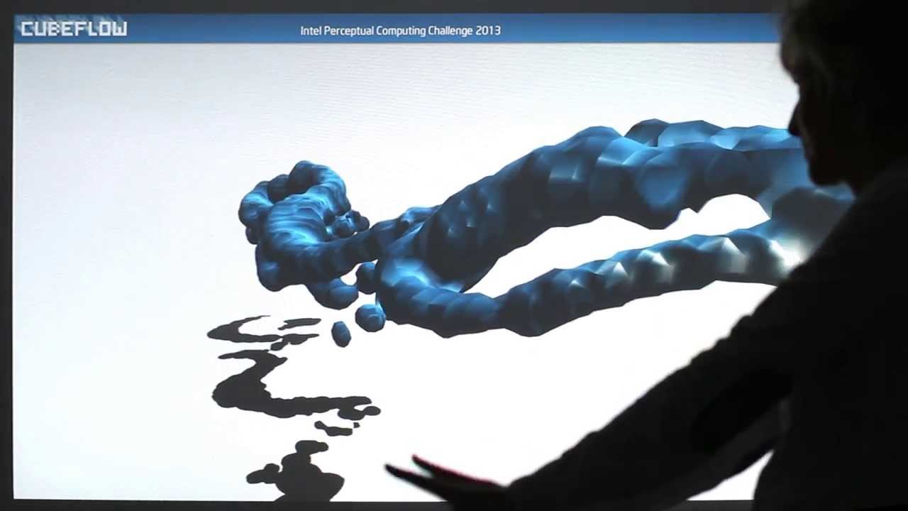 CubeFlow - Intel Perceptual Computing Challenge 2013 - YouTube