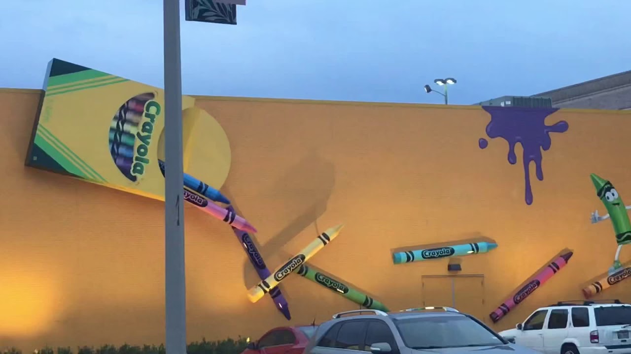 Crayola Experience at Plano TX - YouTube