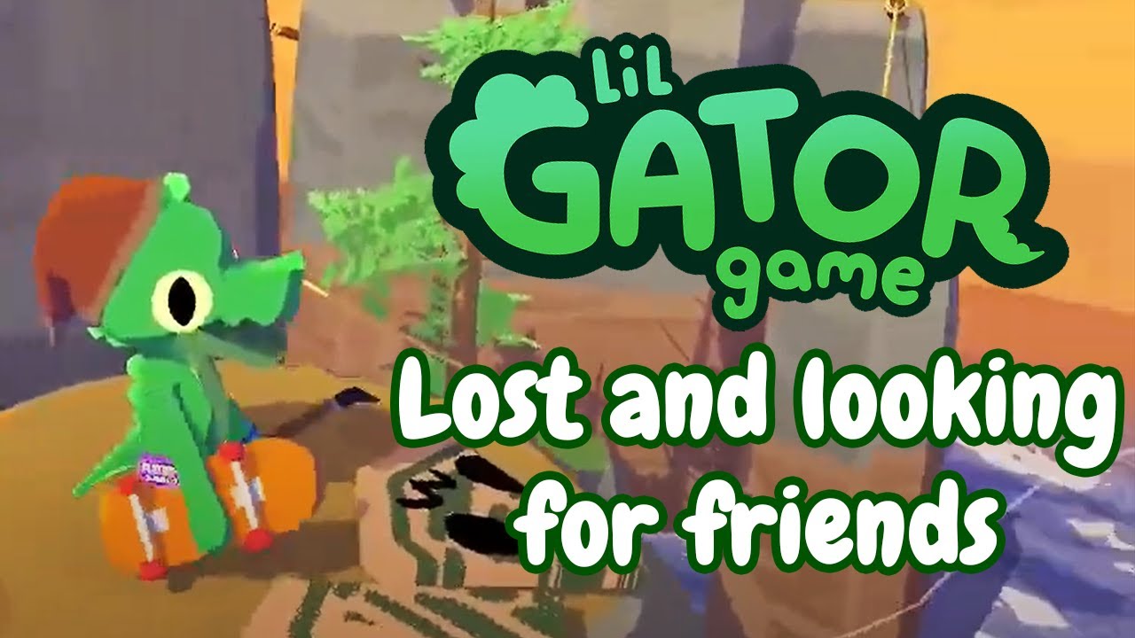 Lost and looking for friends | Lil Gator Game #4 - YouTube