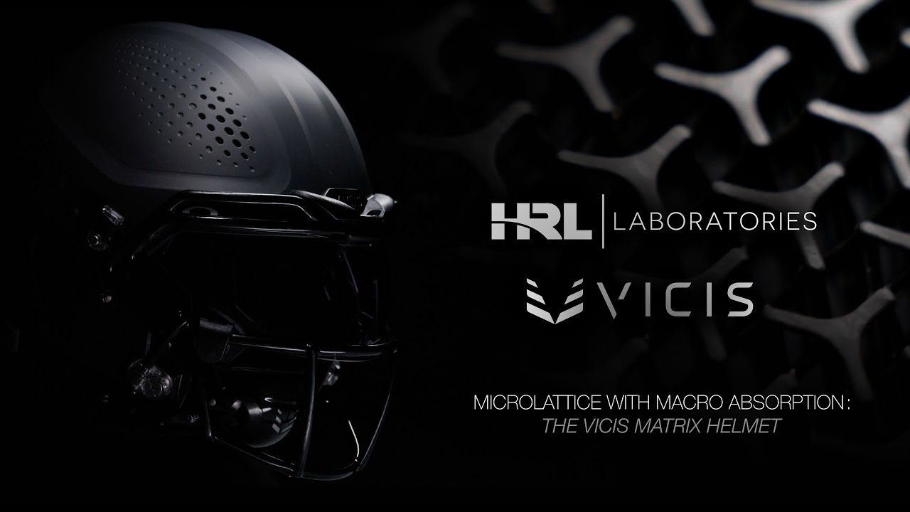 Microlattice with Macro Absorption : The VICIS Matrix Helmet - YouTube