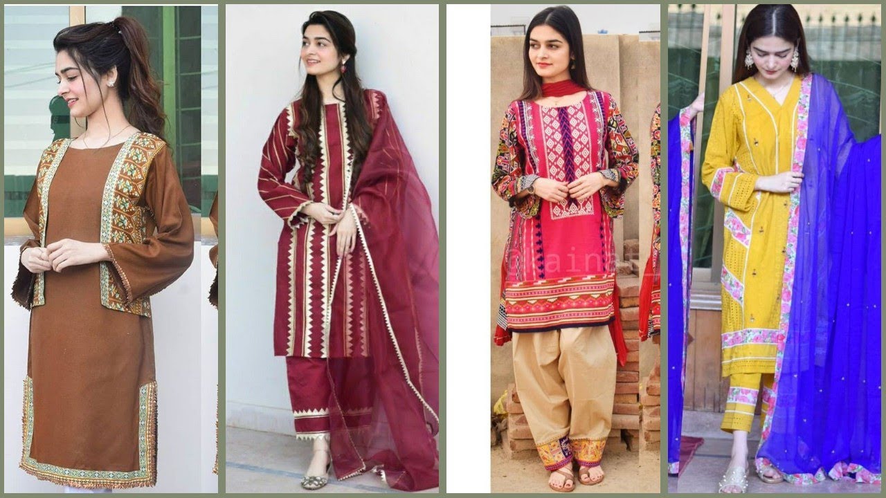 Kainat Faisal the Most Beautiful & Stylish Girl Dress Designing Ideas ...