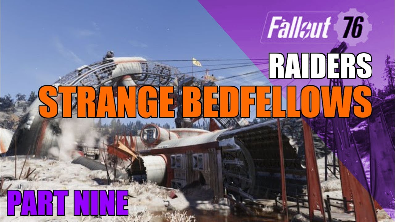 FALLOUT 76 WASTELANDERS DLC - MEETING MEG & STRANGE BEDFELLOWS QUEST ...