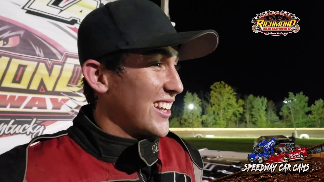 Winner #99 Blake Brown - Open Wheel - 10-6-18 Richmond Raceway - In Car ...