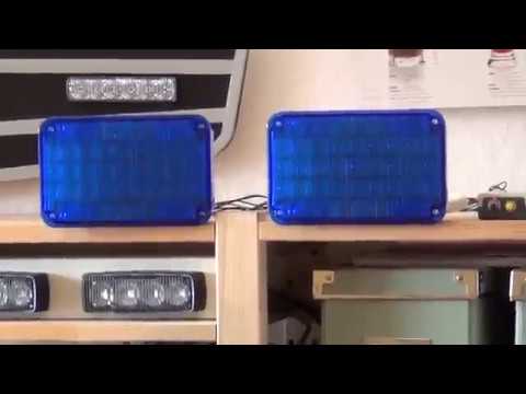 Blaulicht - PREMIER HAZARD flashing LED light - emergency, police ...