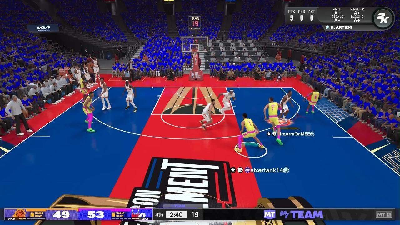 NBA 2K24 tuff finish - YouTube