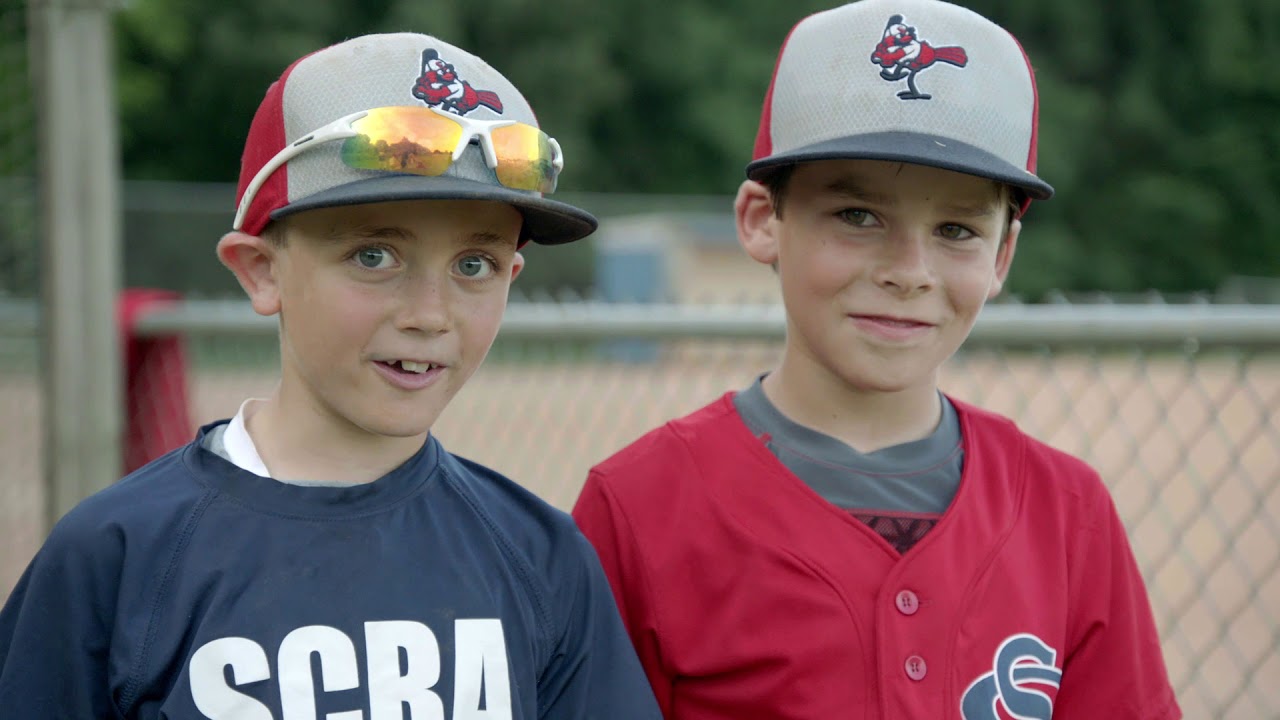 Greg Olsen helps coach his son's baseball team and it's amazing - YouTube