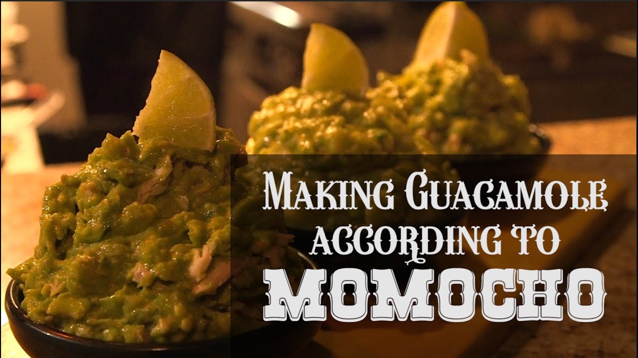 Making Guacamole According To Momocho - YouTube