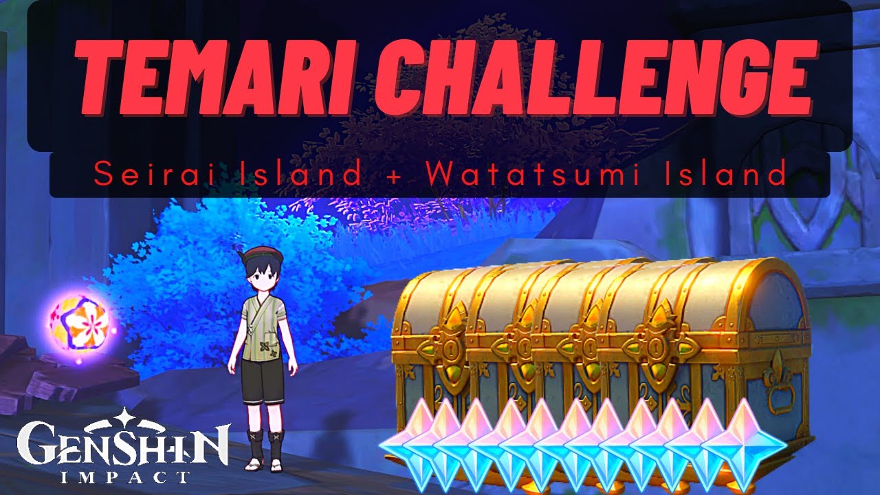 Kid Kujirai's Temari Game Location + Solutions (Seirai & Watatsumi ...