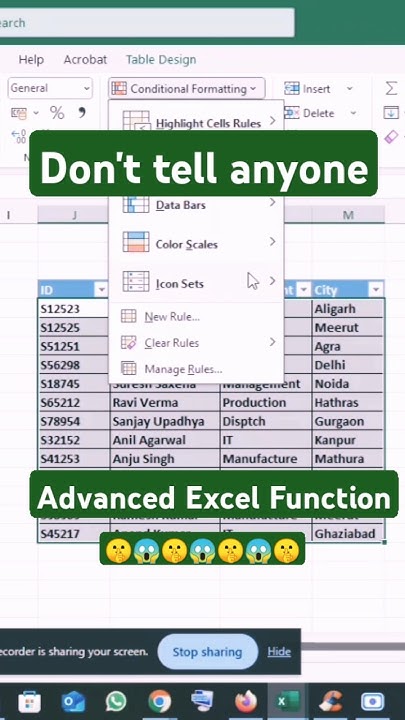 stop ‼️don't waste your time‼️#excel #edexcel #excelshortcuts #exceltips #exceltricks # ...