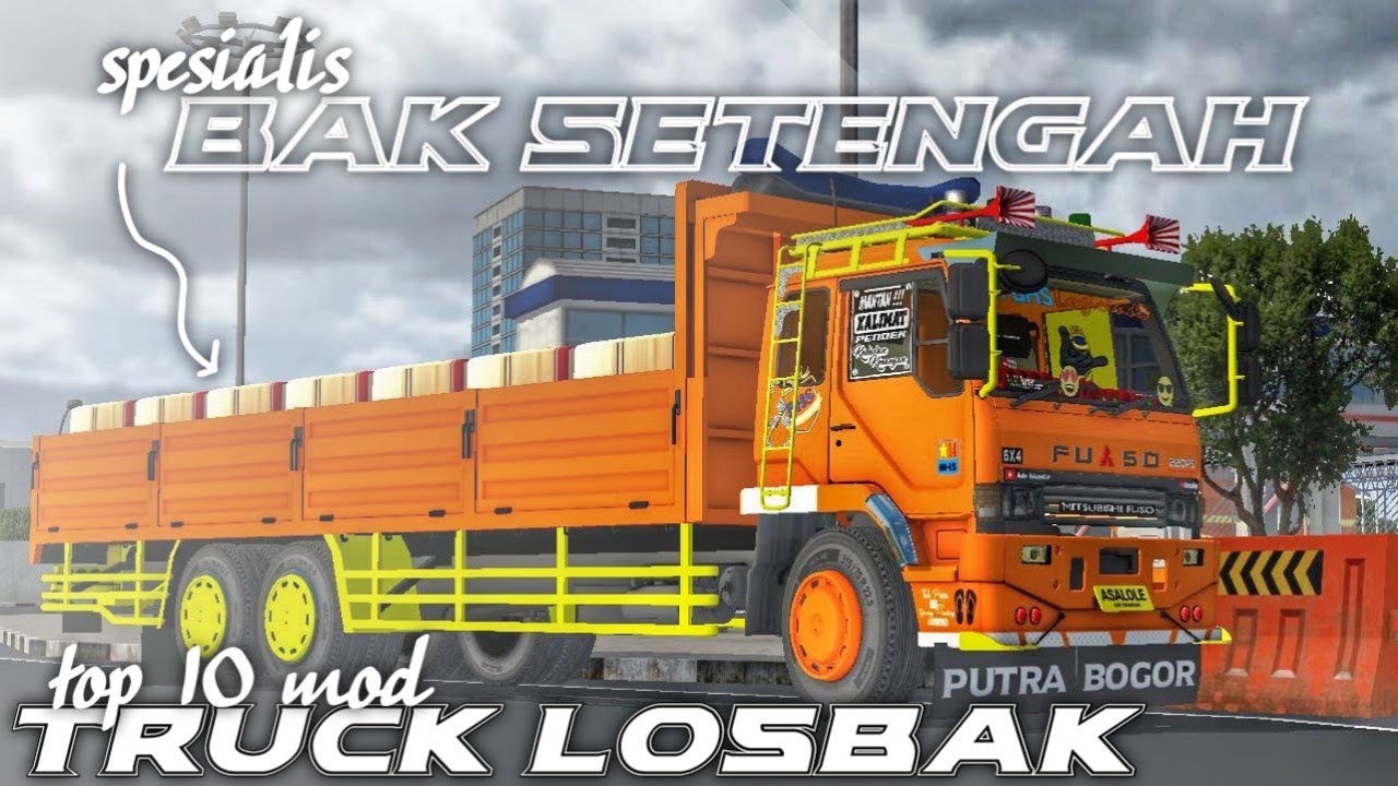TOP 10 MOD TRUCK LOSBAK | MOD BUSSID - YouTube