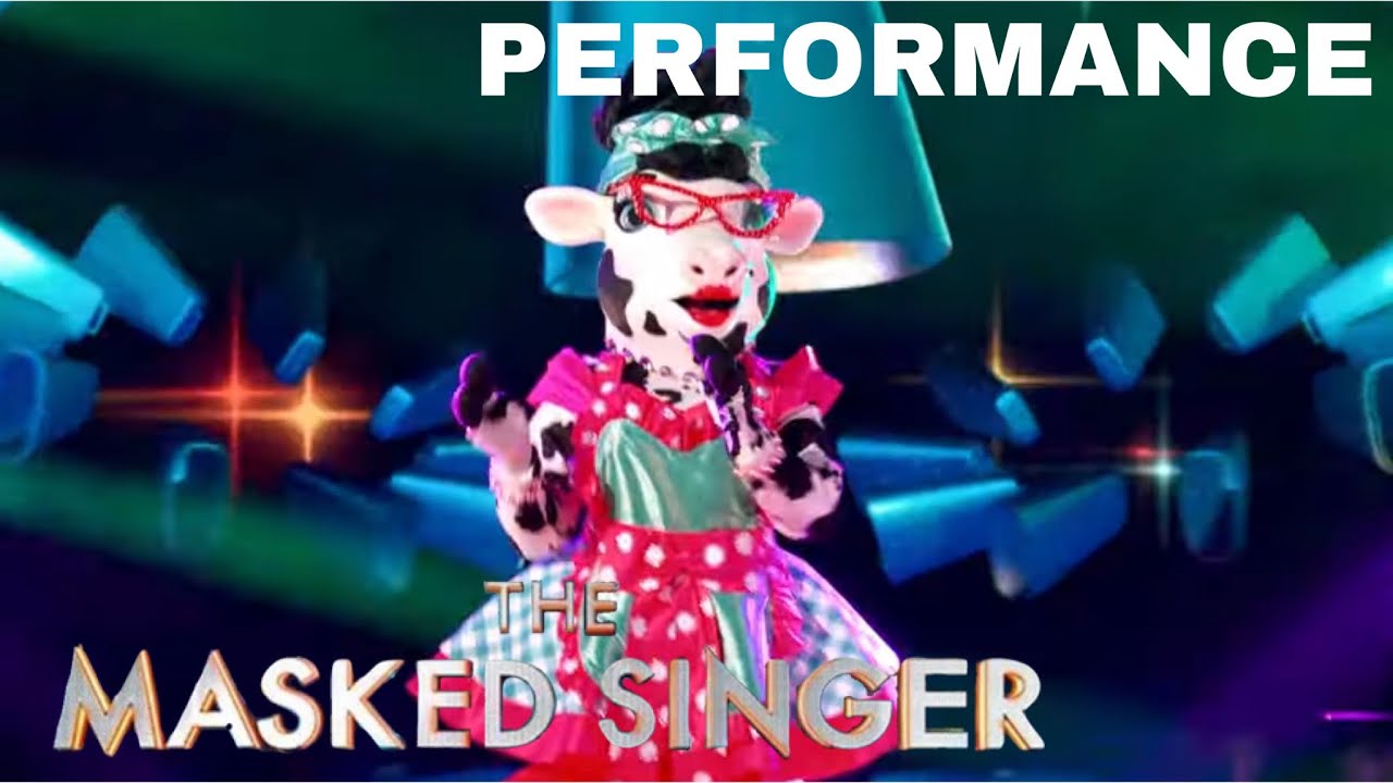 Cow sings “Ring My Bell” by Anita Ward | The Masked Singer | Season 10 ...