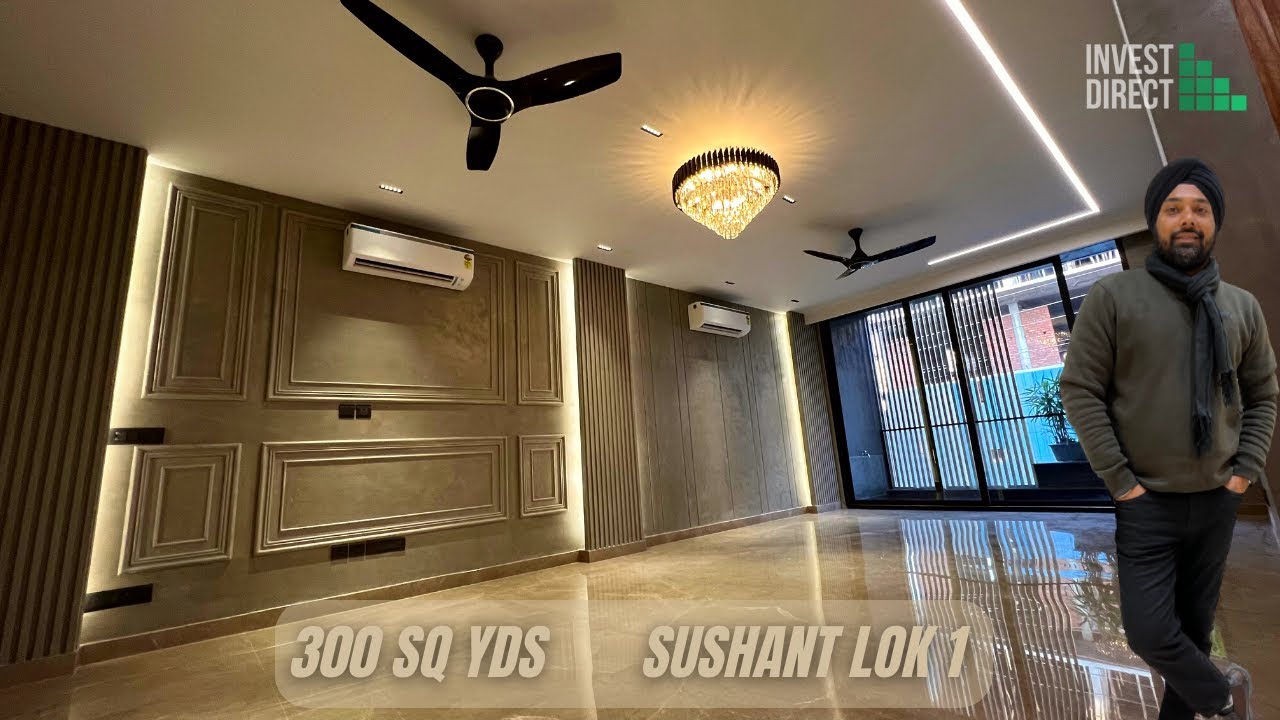300 SQ YARDS ROBUST & DESIGNER BUILDER FLOOR IN SUSHANT LOK GURGAON ...