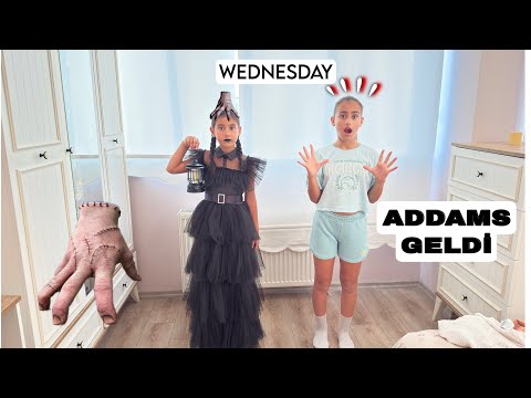 ASYA VE ADA YİNE WEDNESDAY GELDİ !!! #wednesday 