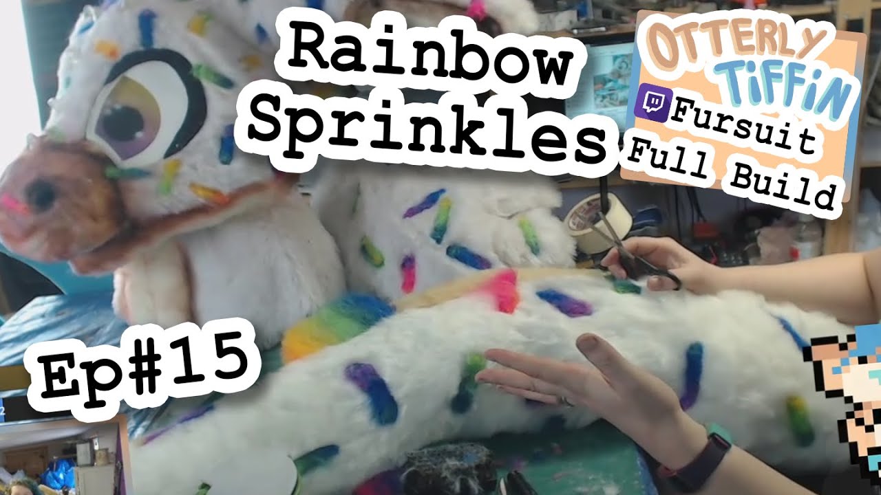 How To Make Furry Rainbow Sprinkles For Fursuits, our Rainbow Dutch ...