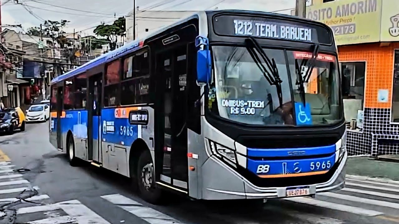 Terminal Parque Viana - Movimentação de ônibus - YouTube
