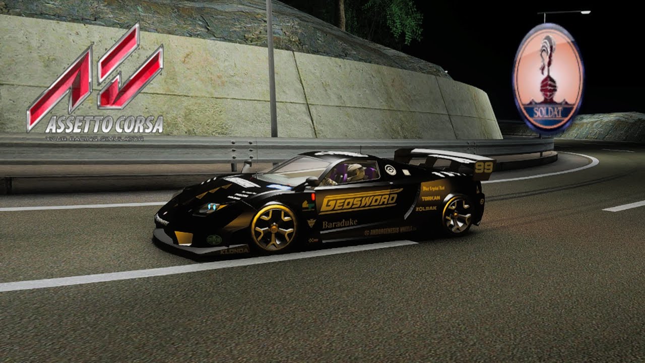 Assetto Corsa - Soldat Rauna Release (Map by @takashimatta) - YouTube