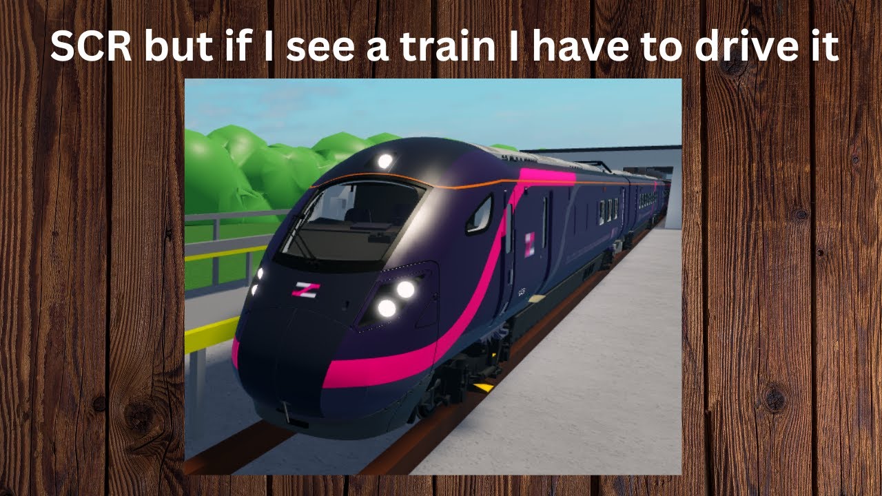 SCR but if I see a train I have to drive it (SCR Roblox) - YouTube