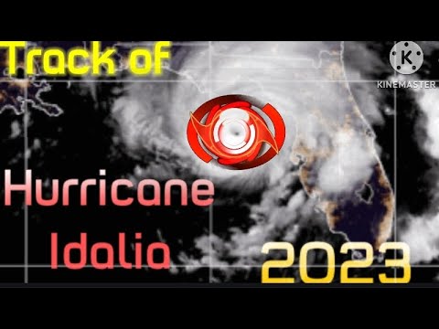 Track of Hurricane Idalia (2023) - YouTube