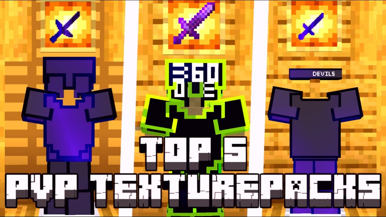 Top 5 Minecraft PvP Texture Packs // Nethpot Texture Packs // Private ...