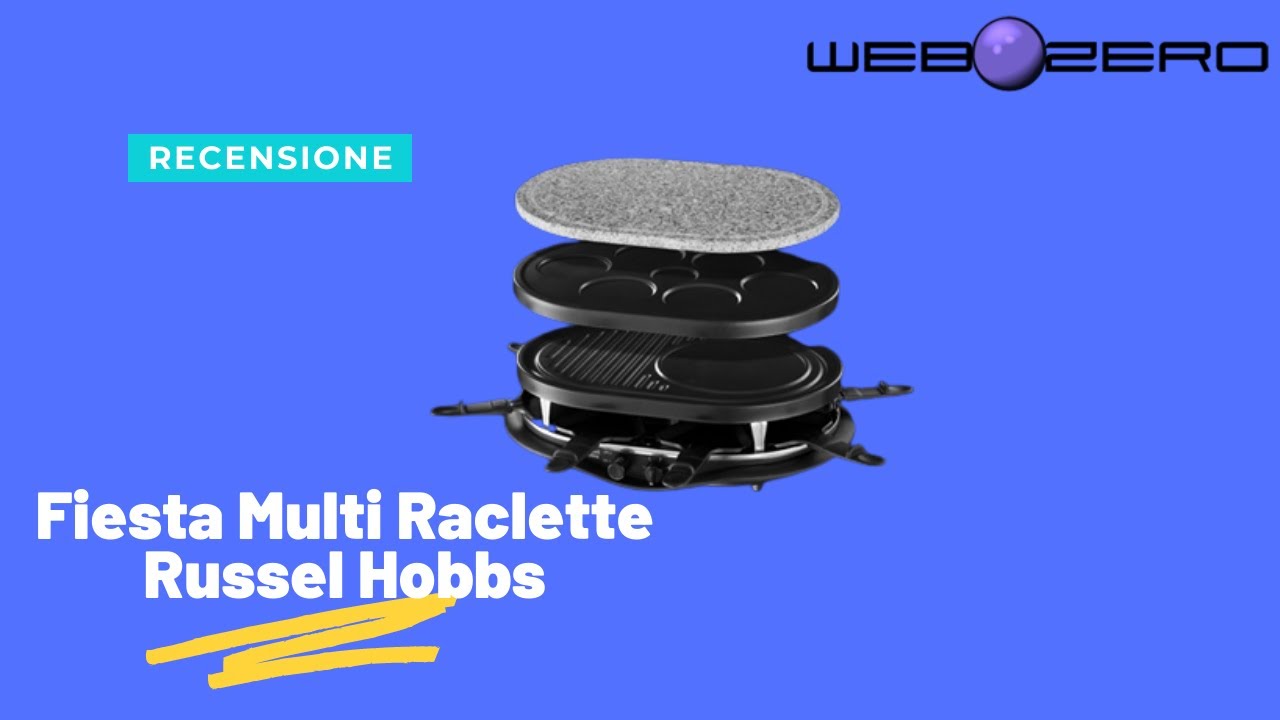Recensione Fiesta multi raclette di Russel Hobbs - YouTube