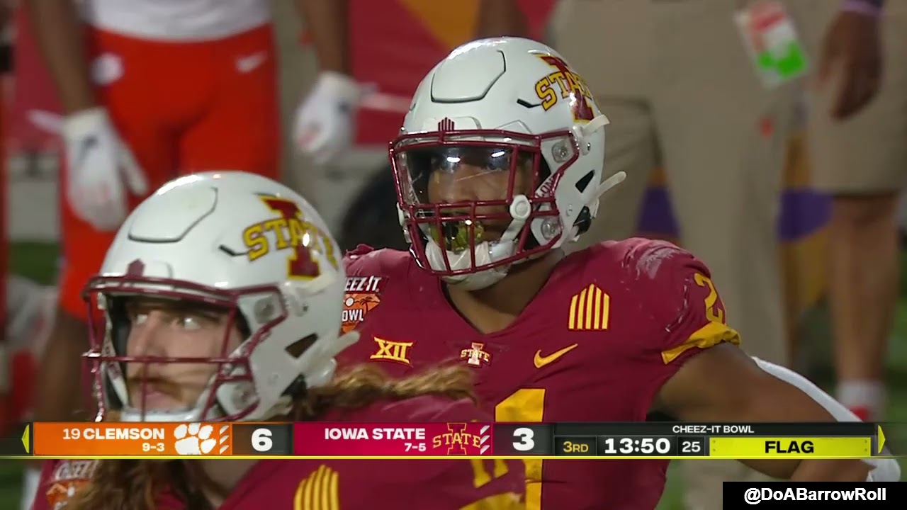 Iowa State OL/Offense vs Clemson Defense (2021) - YouTube
