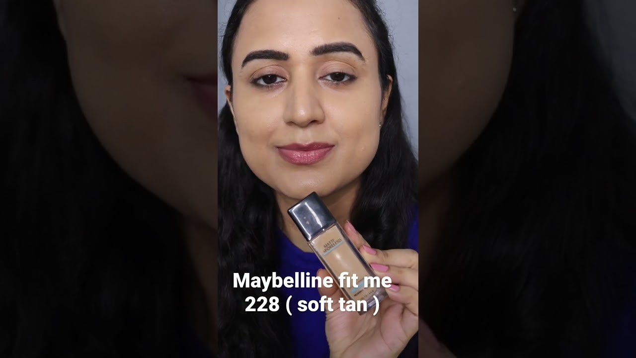 Maybelline Fit me Foundation - Soft Tan ( 228 ) | Maybelline foundation ...