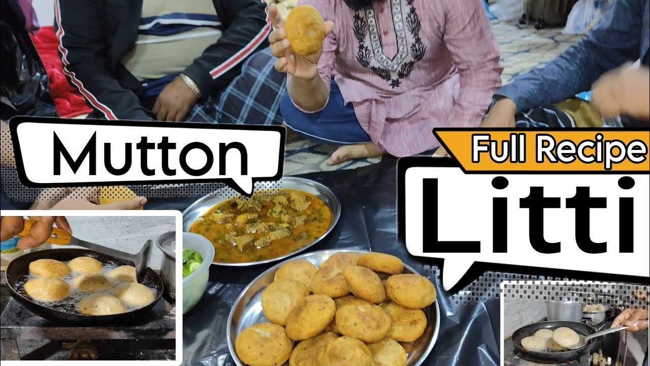 litti or maton recipes, boiled litti kaise banaye, Litti banane Ka ...