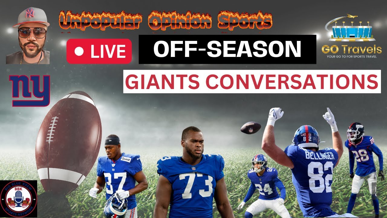 GIANTS CONVO: Analyzing the Giants current roster. 5 current players ...