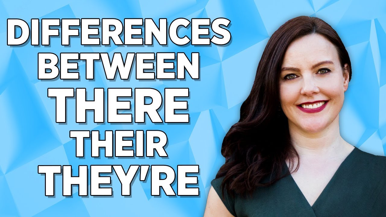 There vs Their vs They're - Confusing English homophones - YouTube